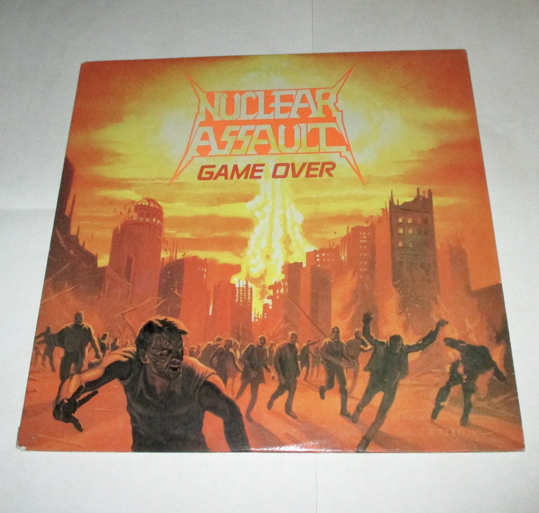 Nuclear Assault Game Over Lp Promo