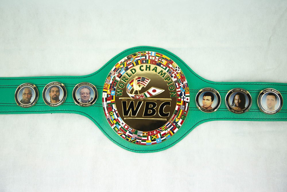 WBC World Boxing Championship Title Belt with Free Carrying Bag