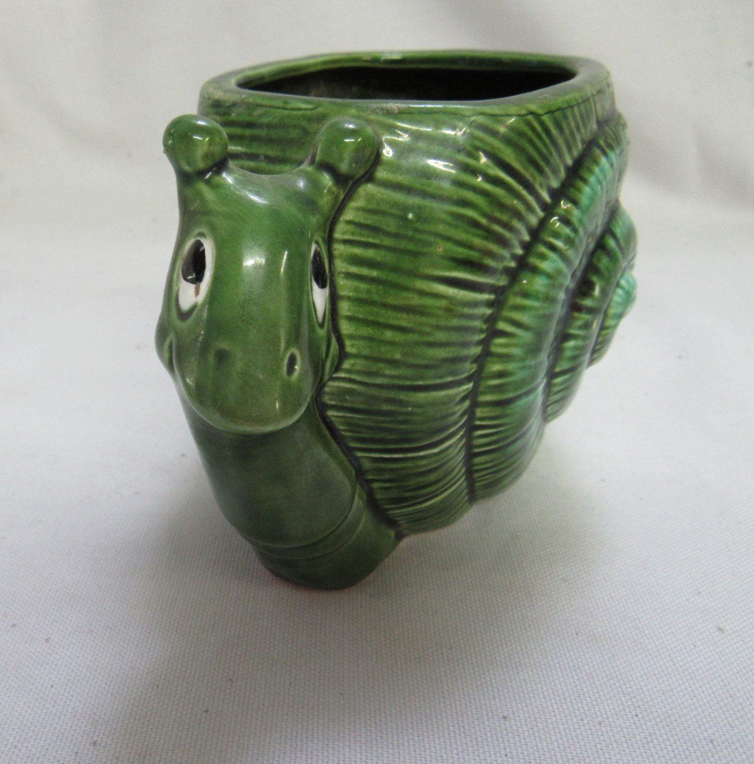 Vintage Inarco Green Snail Planter