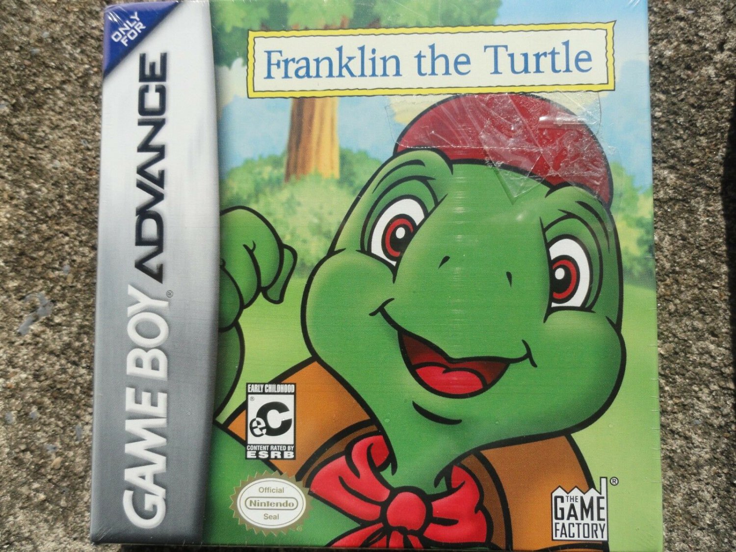 Franklin the Turtle (Nintendo Game Boy Advance, 2005)NEW SEALED