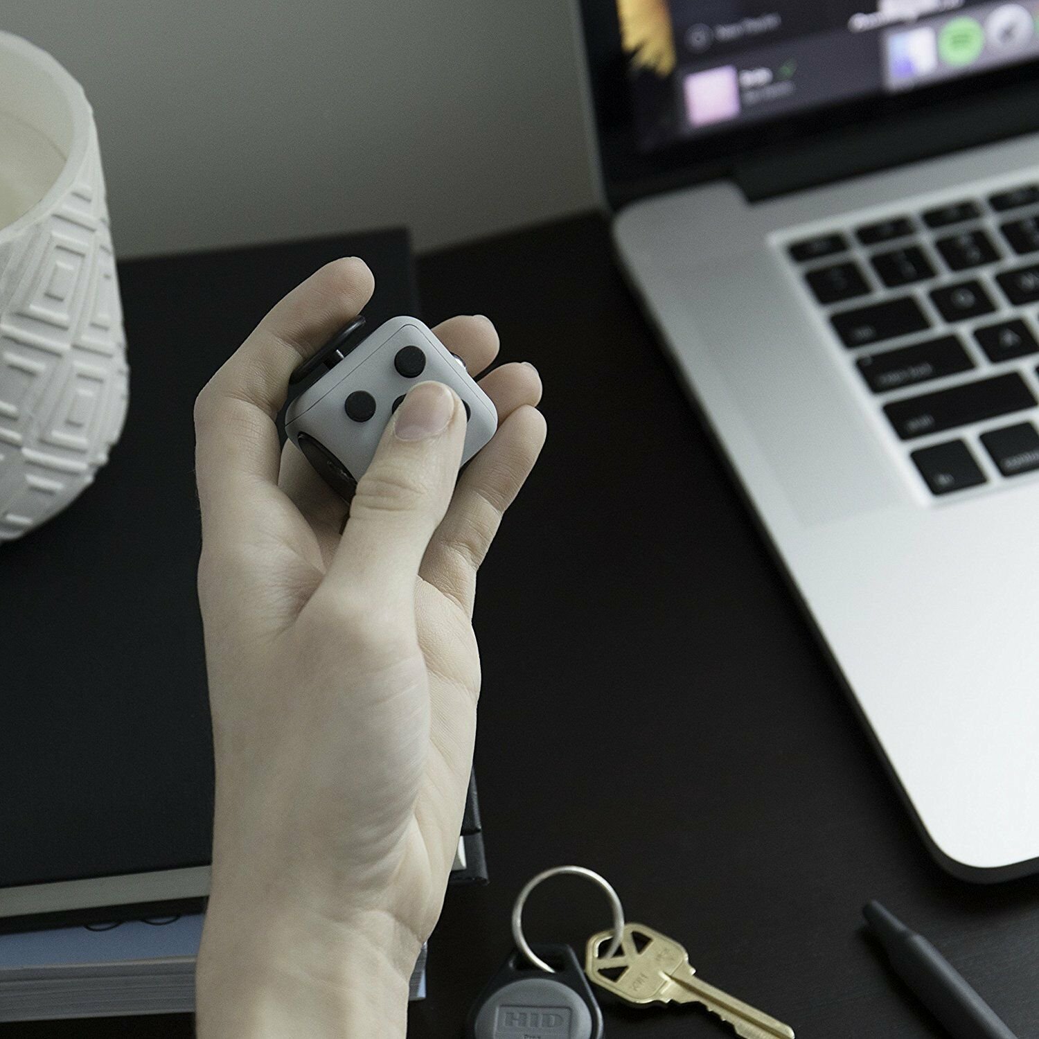 Fidget Cube Anxiety Stress Relief Calming Toy for Focus Relax Distract ...