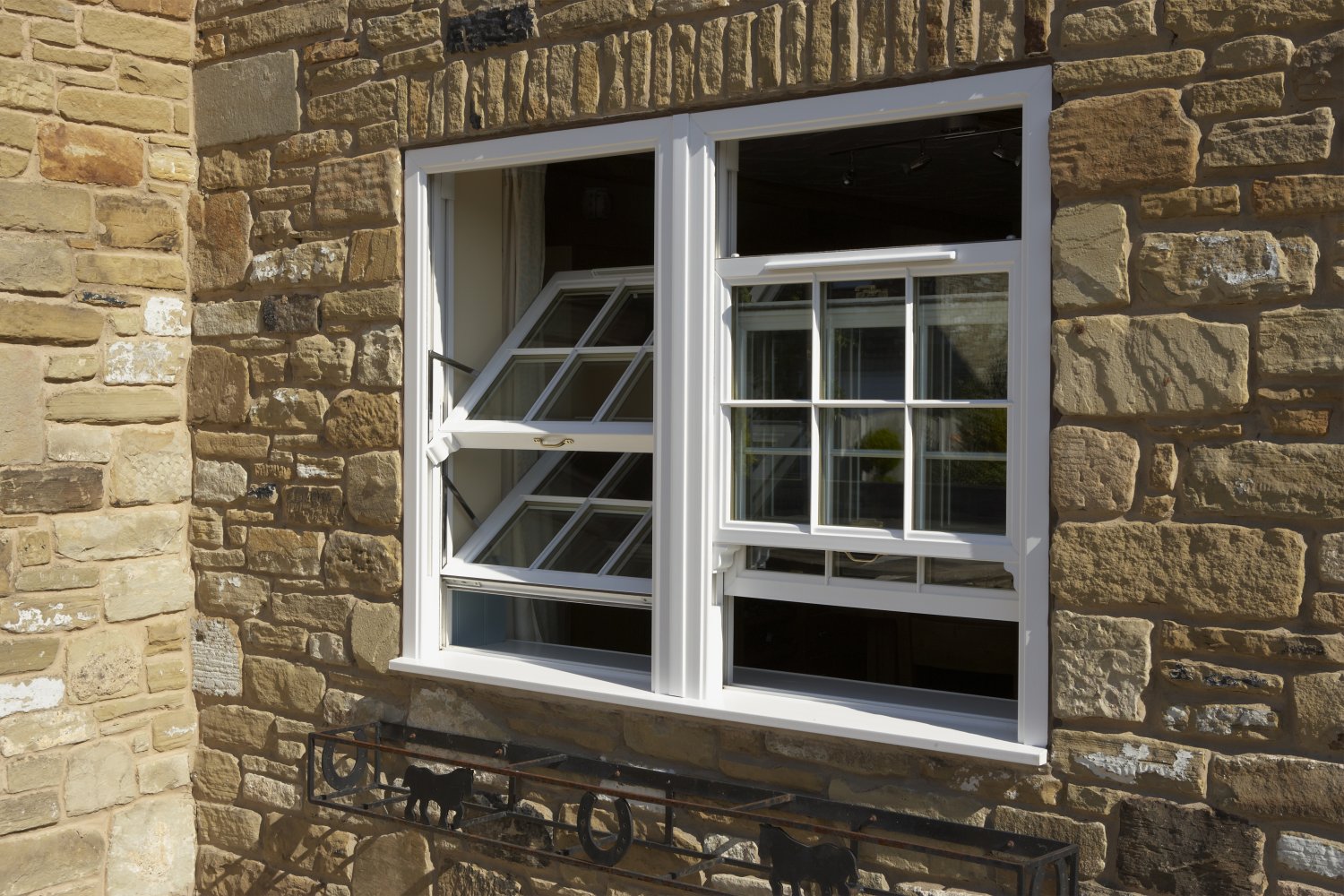 PVCu Sliding Sash Windows