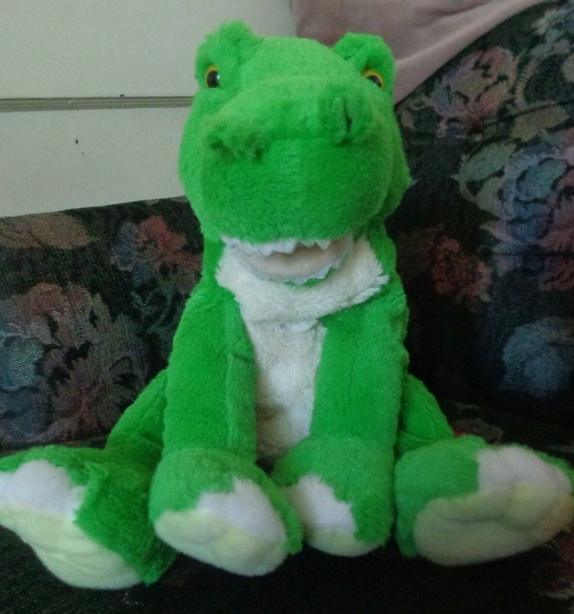 T-REX Plush Hand Puppet Tyrannosaurus Rex Stuffed Animal Pretend Play ...