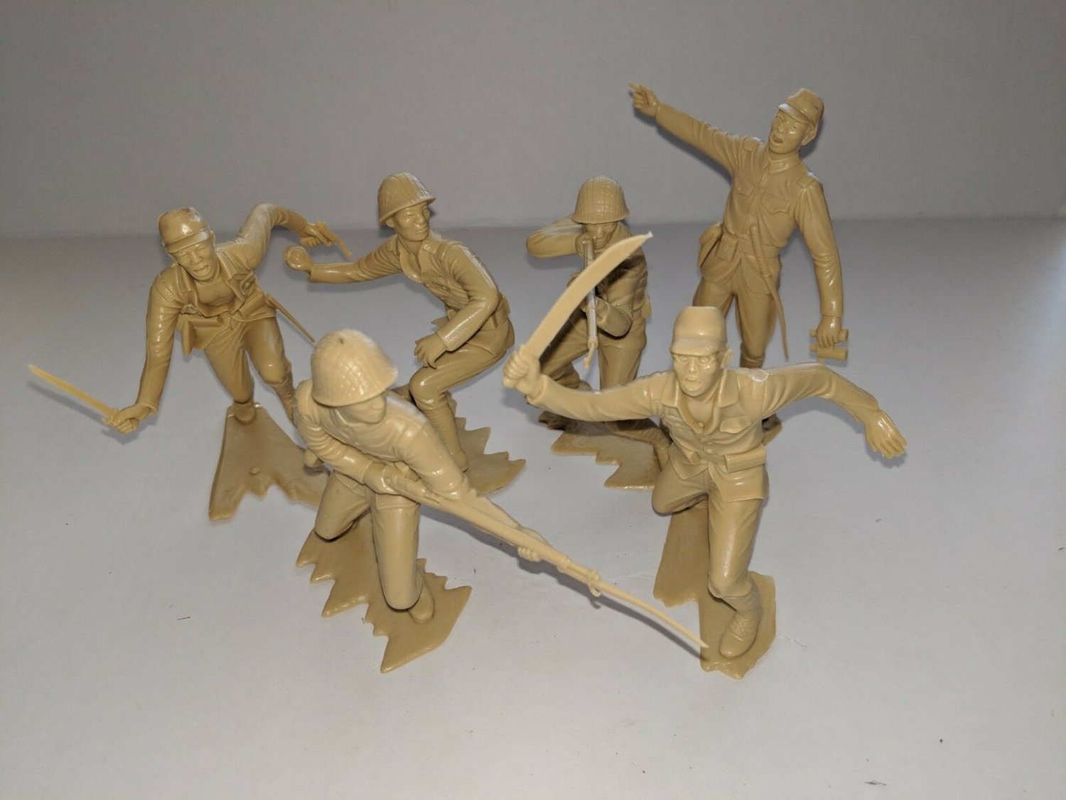 Marx Reissue 6 inch Figures Japanese set of 6 Figures