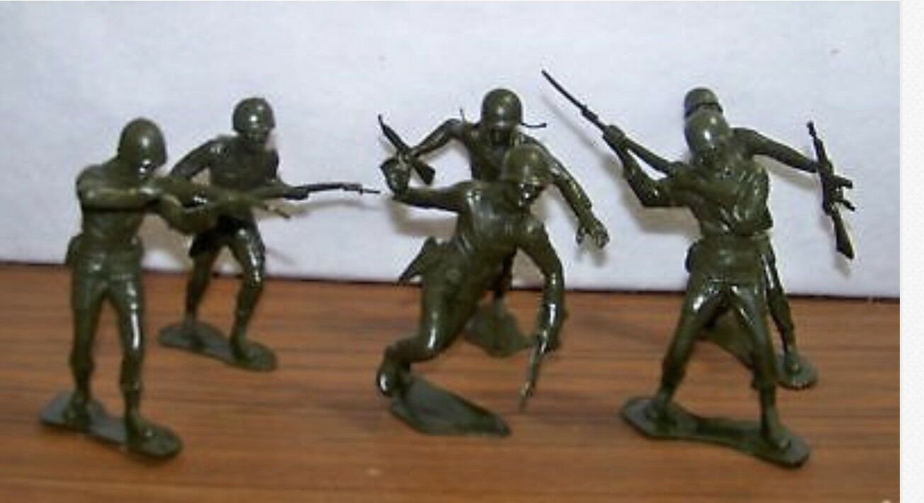 Marx Reissue 6 inch Figures Marines set of 6 Figures
