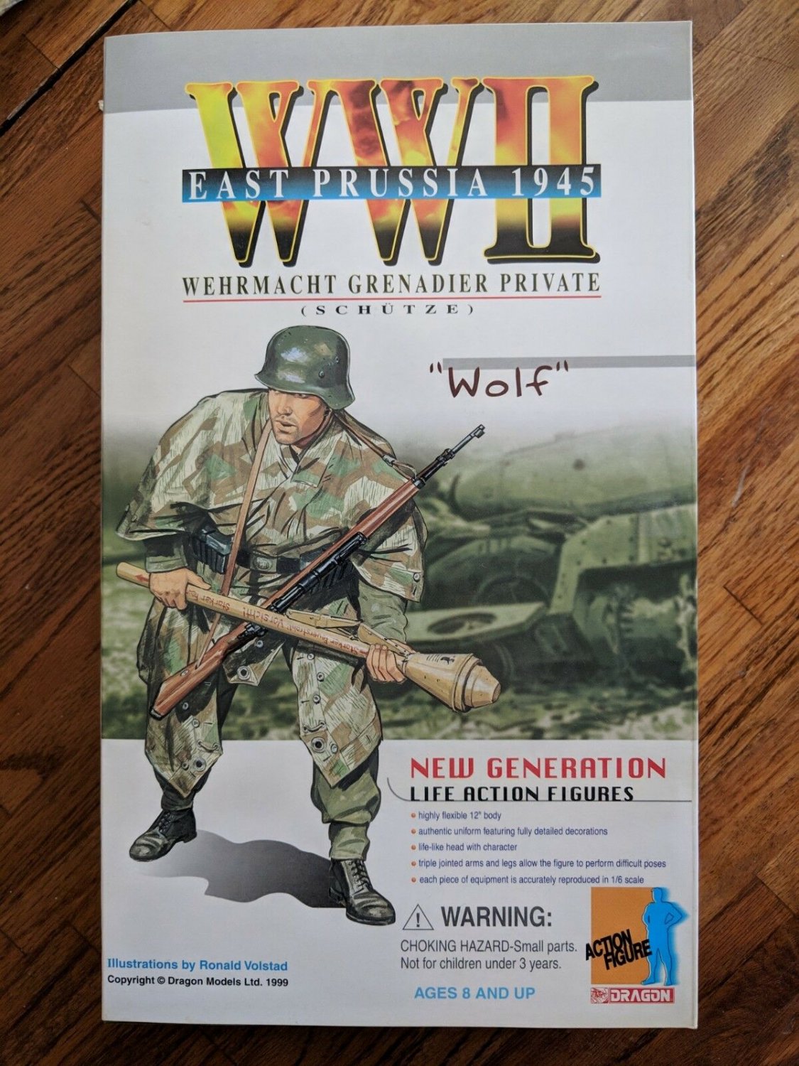 DRAGON Action Figure WWII 1/6 Scale Wolf *Free Shipping*