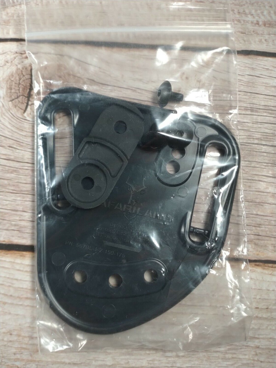 Safariland 567BL-1-2-150-175 Injection Molded Belt Loop 1.50" - 1.75 Black