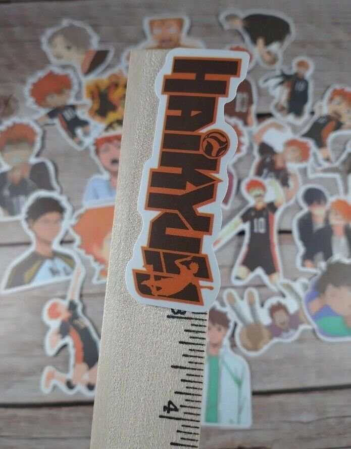 Haikyuu Volleyball Anime 25 Stickers vinyl Decal Lot laptop water bottles