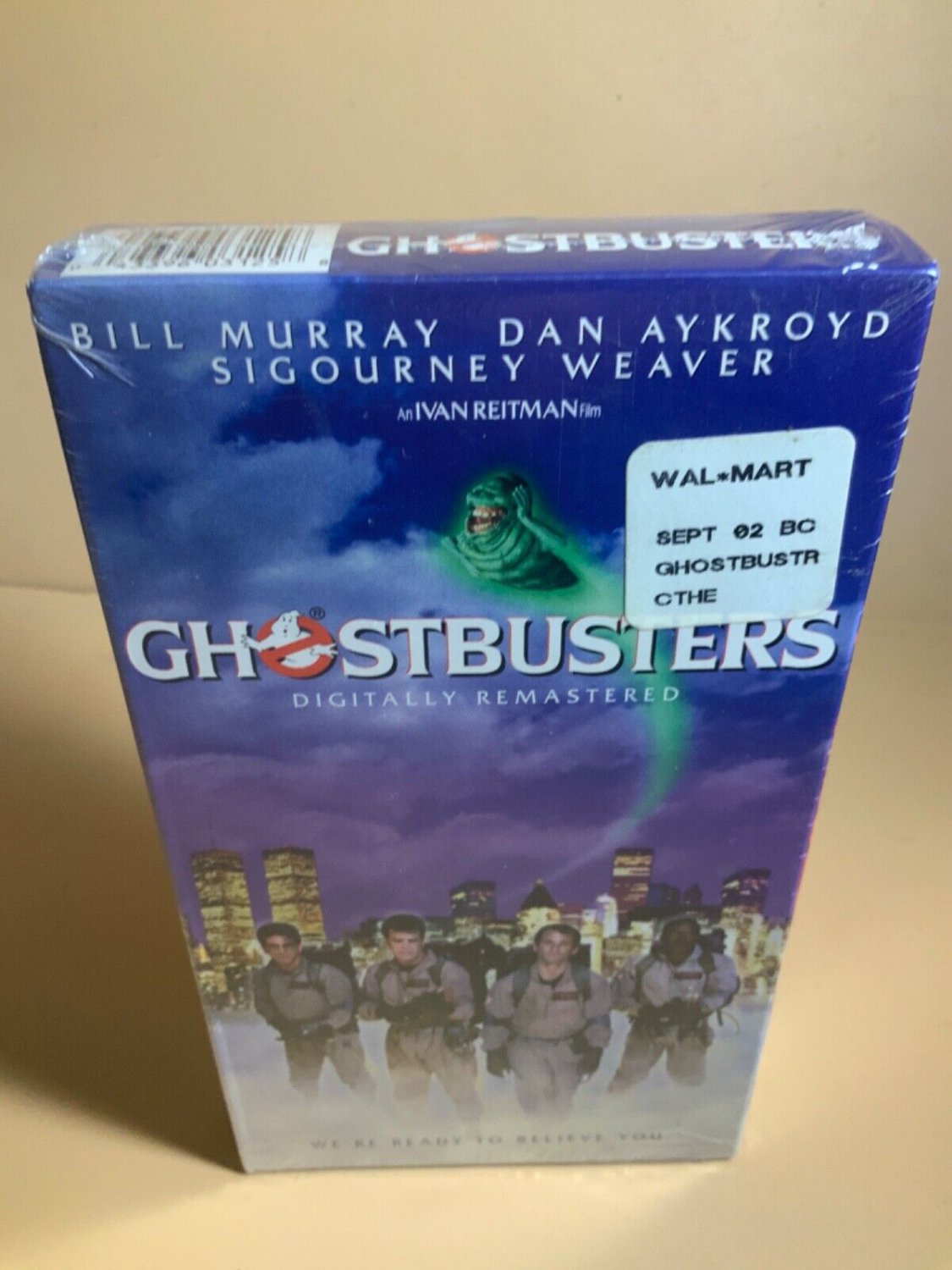Ghostbusters (VHS, 1999, Closed Captioned) Factory Sealed Watermarks MINT