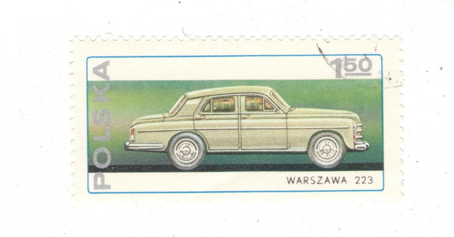 1976 Poland CTO: 25th Anniversary of the FSO car Factory in Warsaw