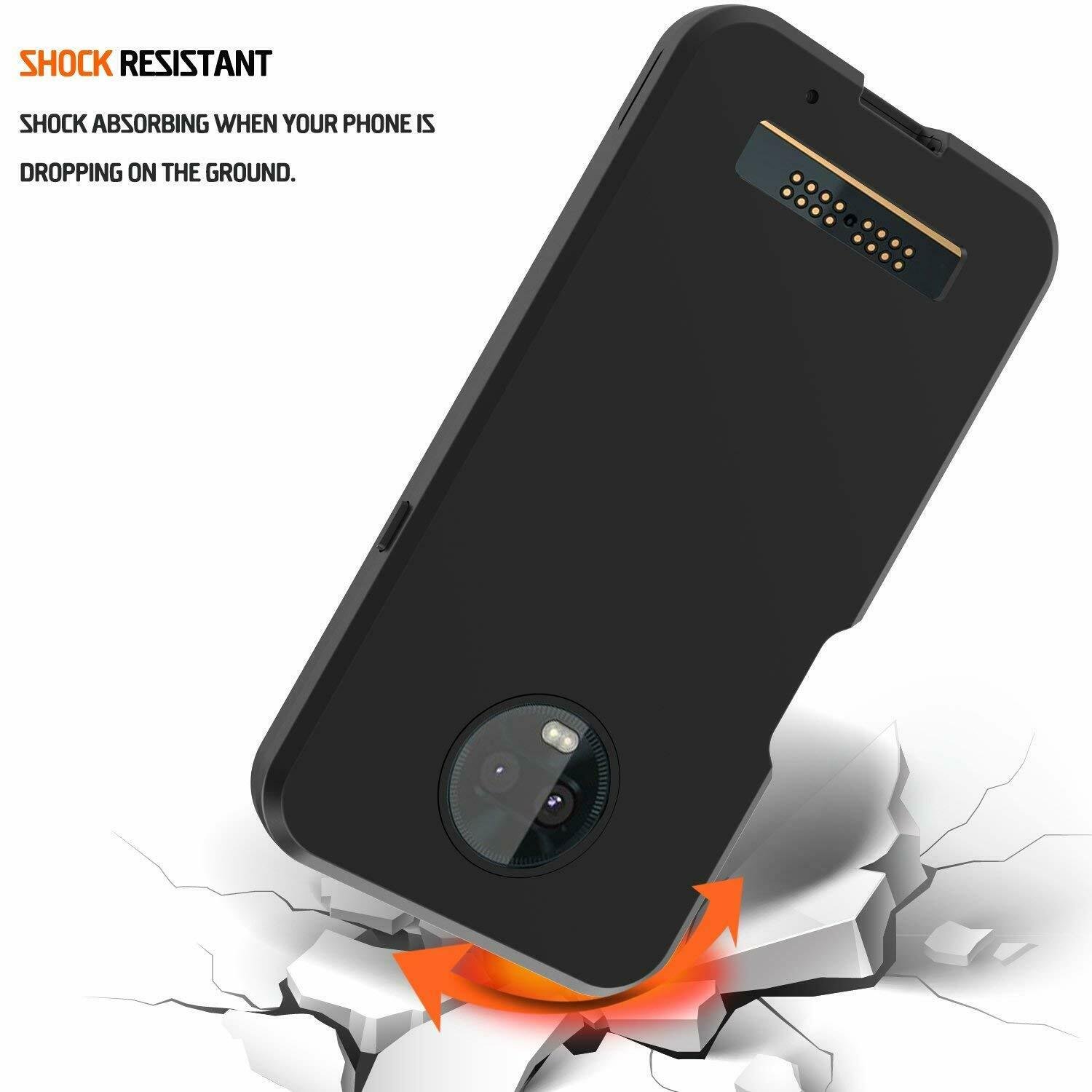 Moto Z3 Play/Z3 Case 3 in 1 Hybrid Durable Heavy Duty Bumper Shockproof ...