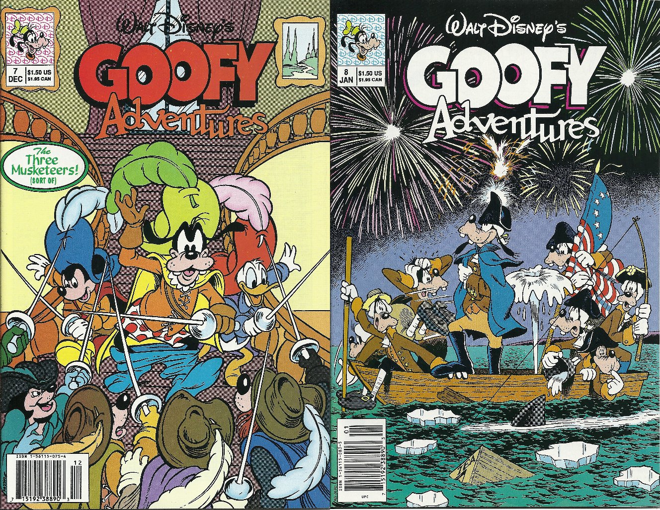Goofy Adventures Lot #3 - Very Fine - Complete Run - Disney - Jun 1990 ...