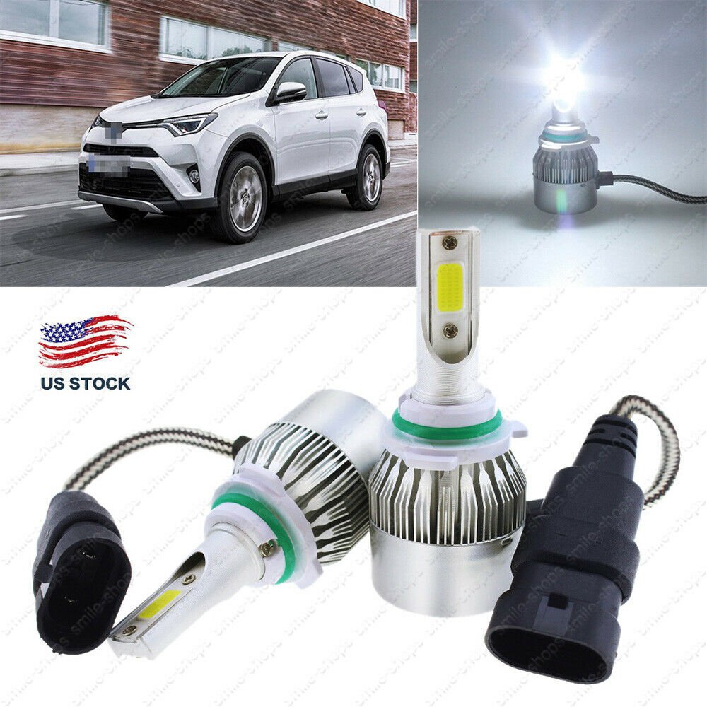 LED HID Xenon Bulb Headlight Upgrade Kit C6 For 2016-2017 Toyota Rav4 ...