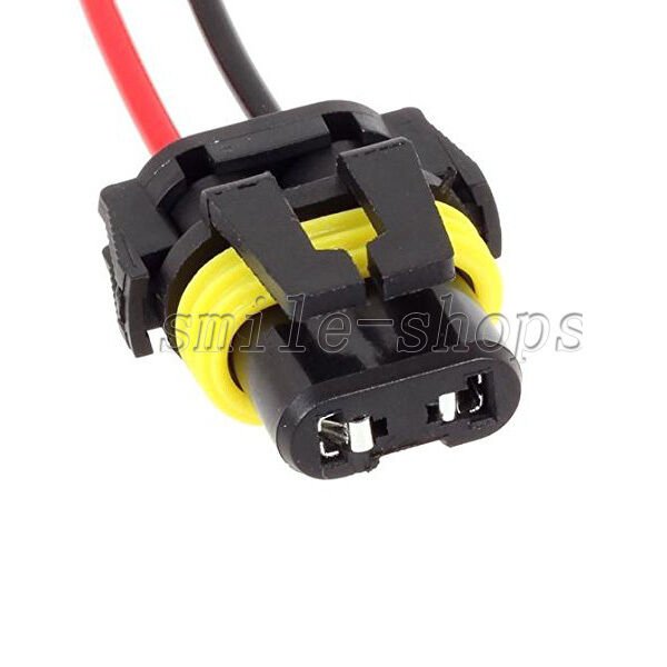 2 Universal 9005 9006 Adapter Wiring Harness Socket Wire for Headlight ...