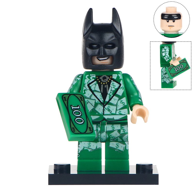 Batman Custom DC Minifig Minifigure Block Brick Building Toys Gift