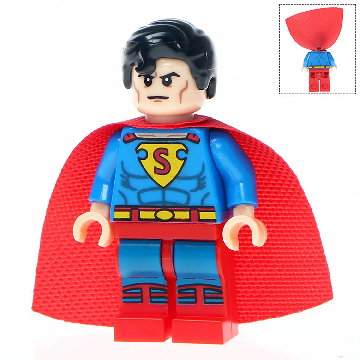Superman Custom DC Minifig Minifigure Block Brick Building Toys Gift