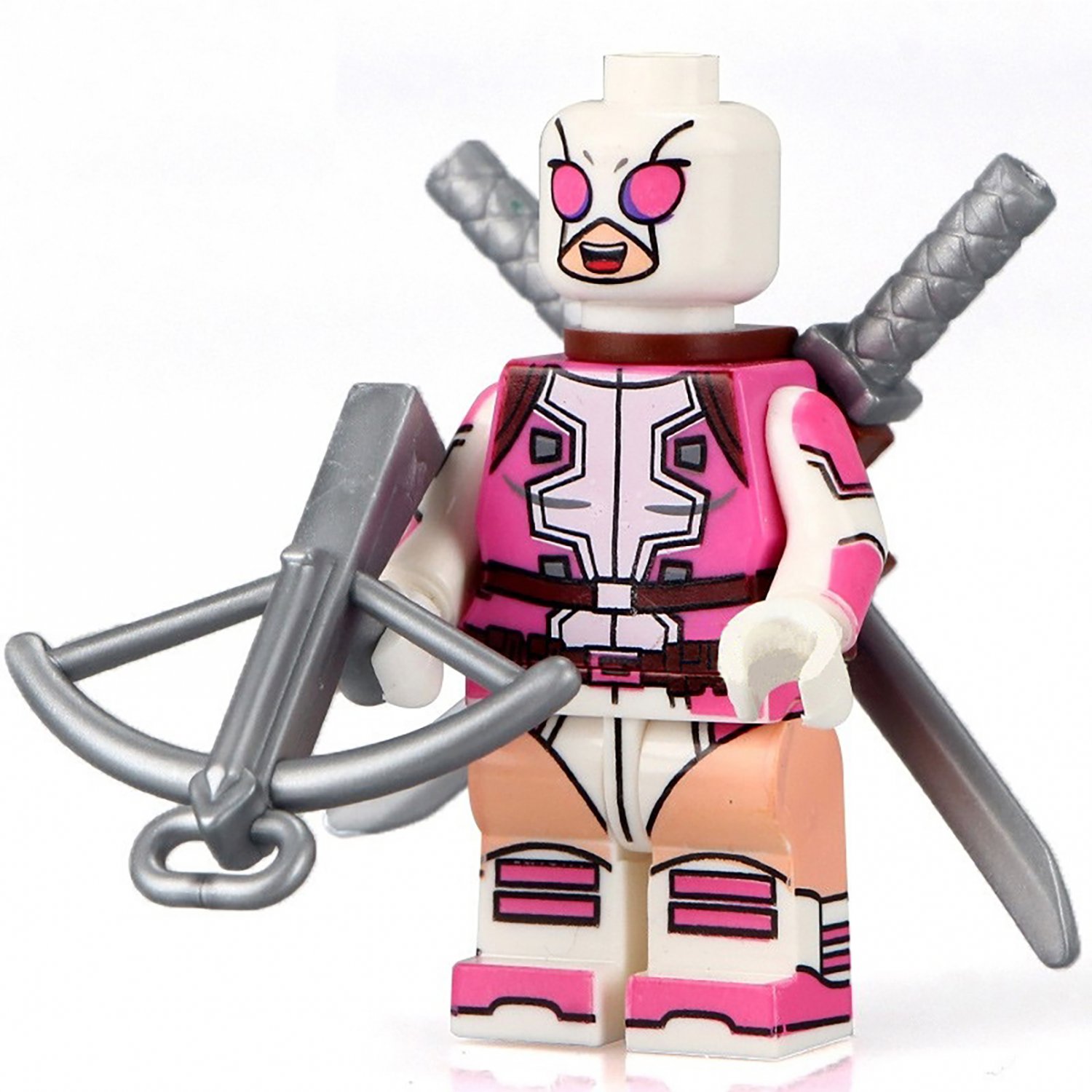 Gwenpool Custom Marvel Minifig Minifigure Block Brick Building Toys Gift