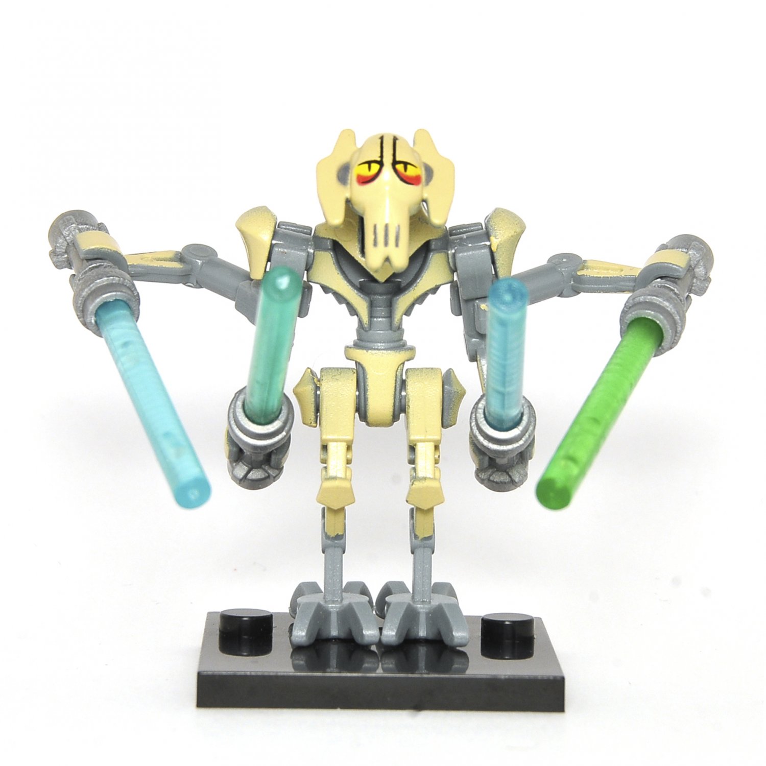 General Grievous Custom Star Wars Minifig Minifigure Block Brick ...