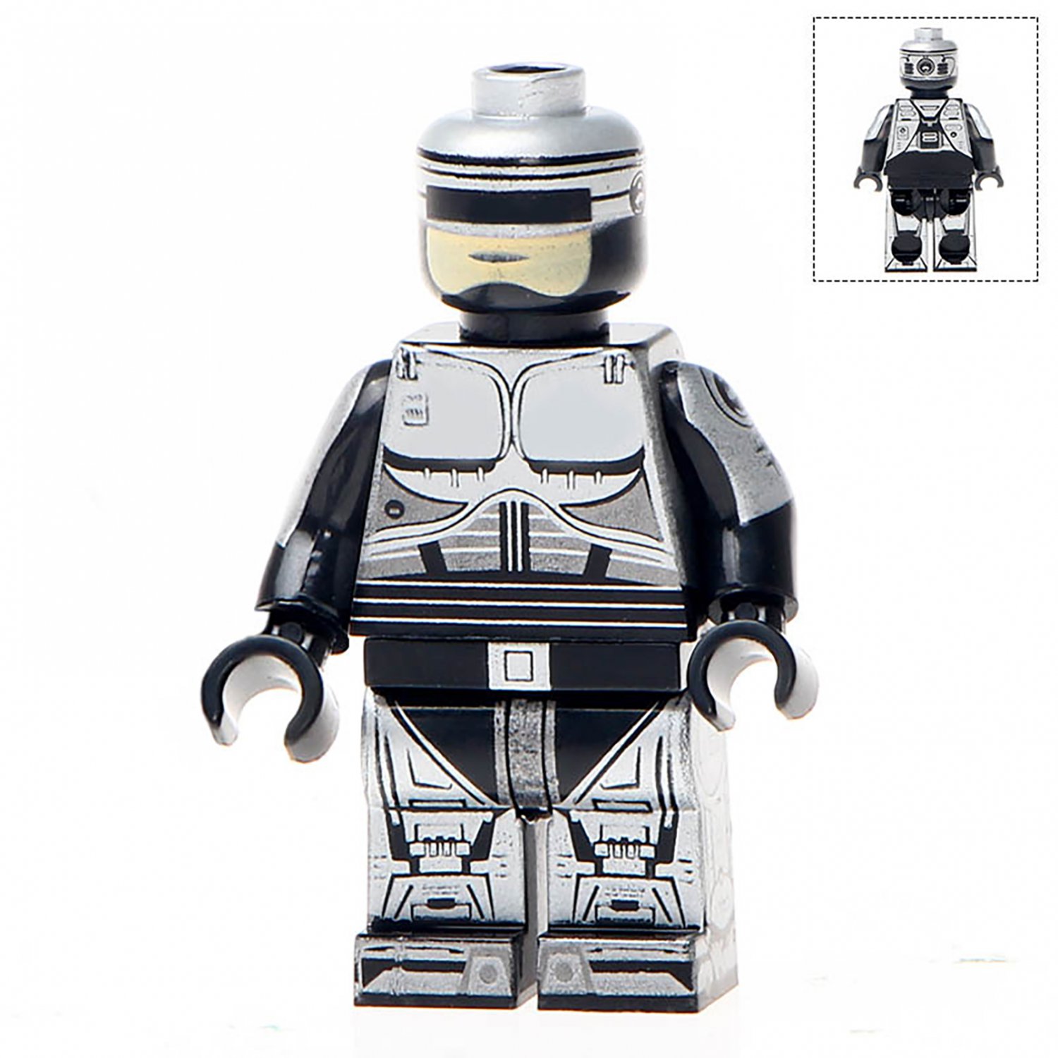 Robocop Custom Minifig Minifigure Block Brick Building Toys Gift