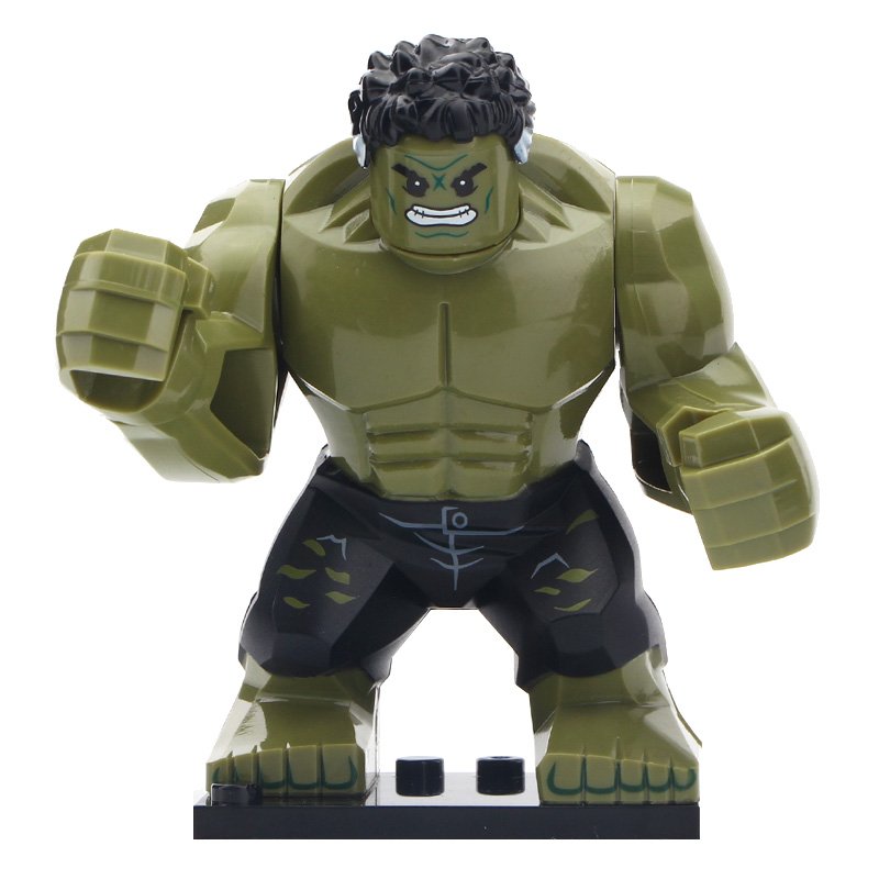Hulk Custom Marvel Minifig Minifigure Block Brick Building Toys Gift
