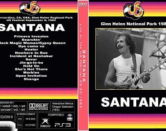 SANTANA "Live At The 1982 US Festival" DVD