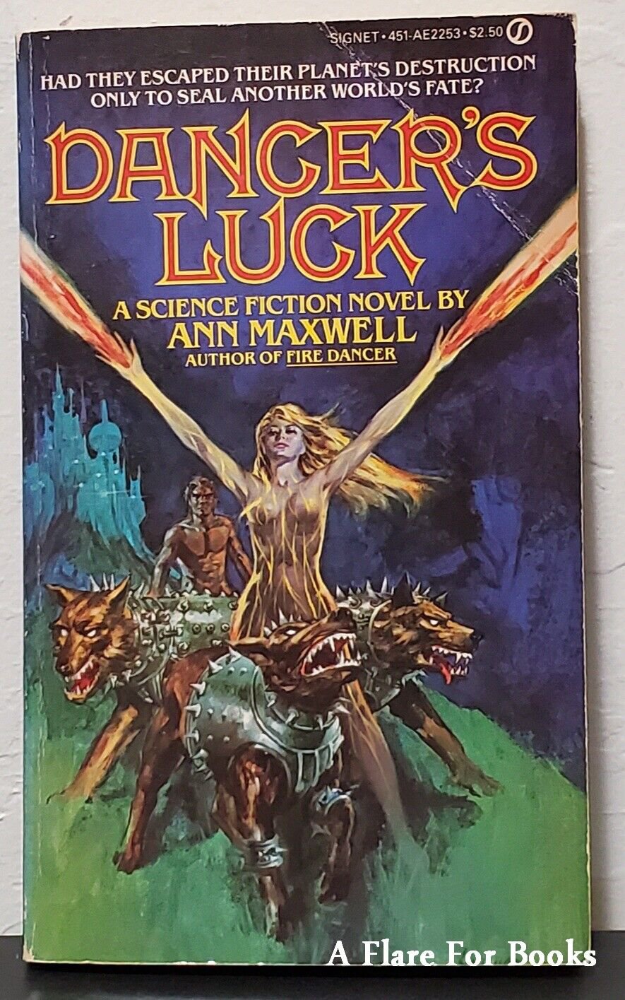 Dancer's Luck by Ann Maxwell - 1st Pb. Edn.