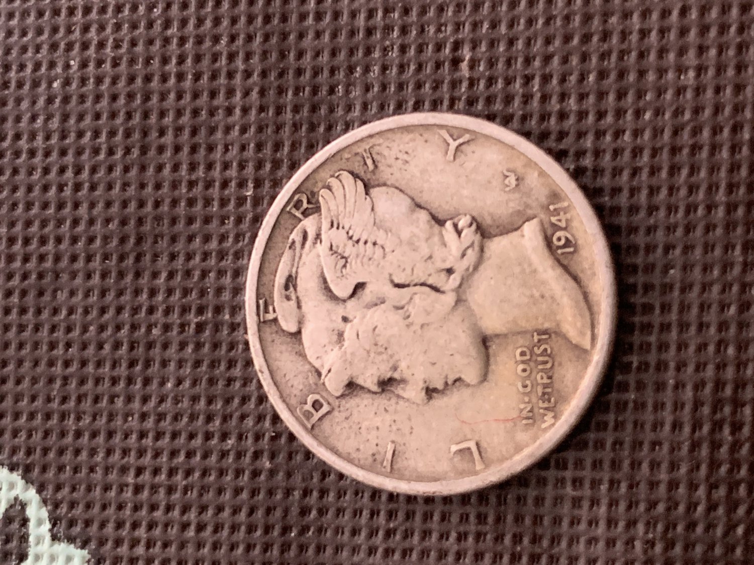 Liberty dime 1941 S