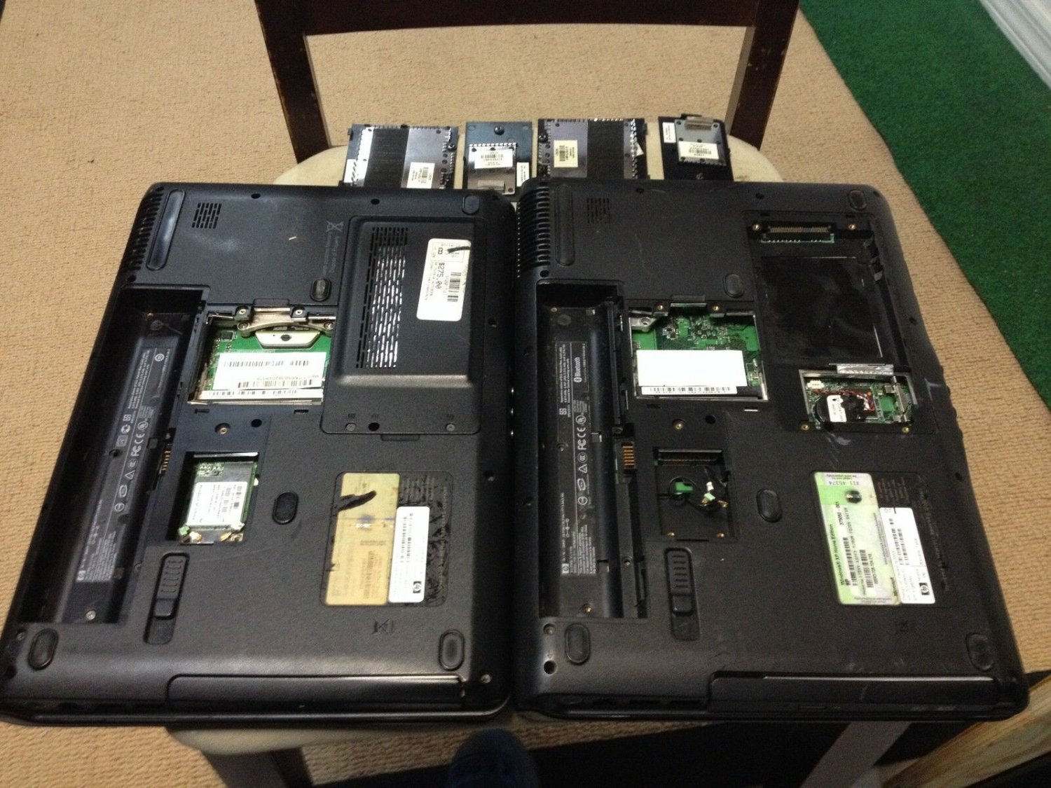 2 LAPTOPS - 2 HP Pavilion dv2000 14.1" Notebook ( DV2000t & DV2810us ...