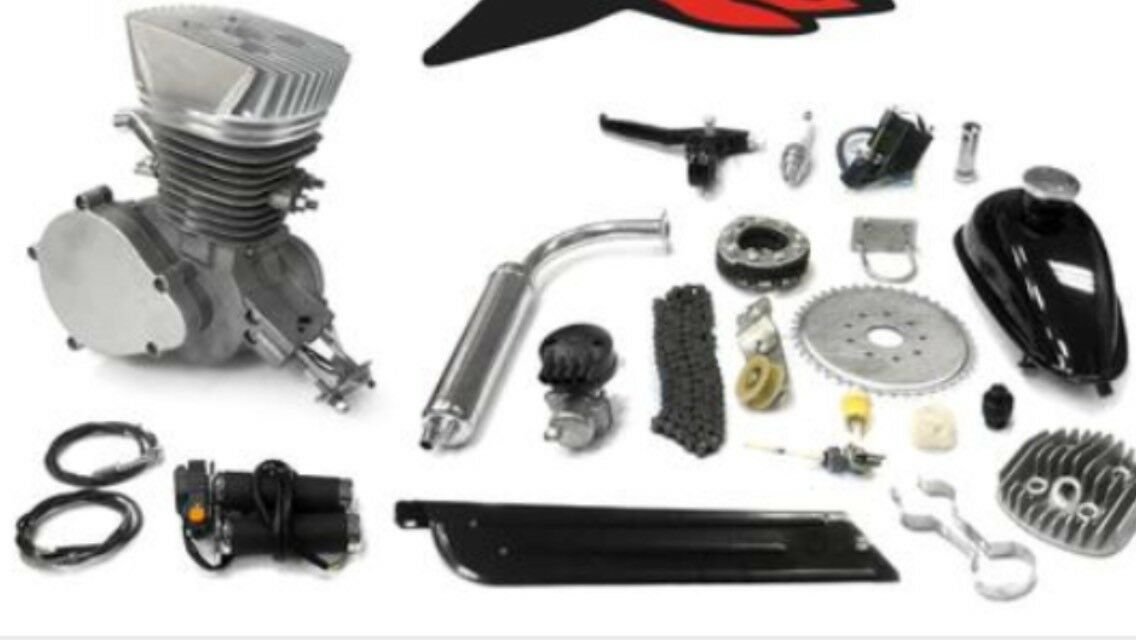 2 STROKE 66CC 80cc High-Performance RACE Engine Motorized Bicycle. Race ...