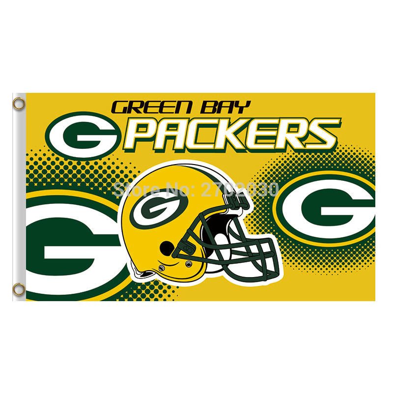 Green Bay Packers flag banner 3x5ft w/Grommets polyester packers013