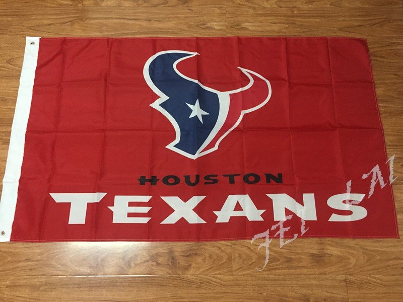 Houston Texans flag banner 3x5ft w/Grommets polyester 024