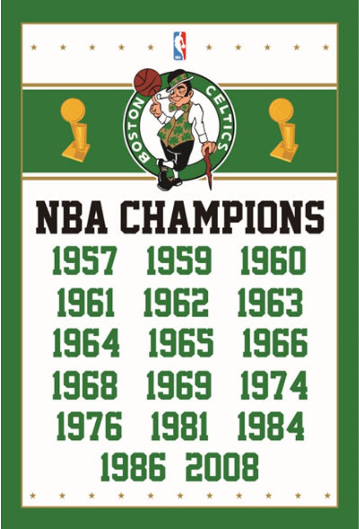 Boston Celtics flag banner 3x5ft w/Grommets polyester celtics001