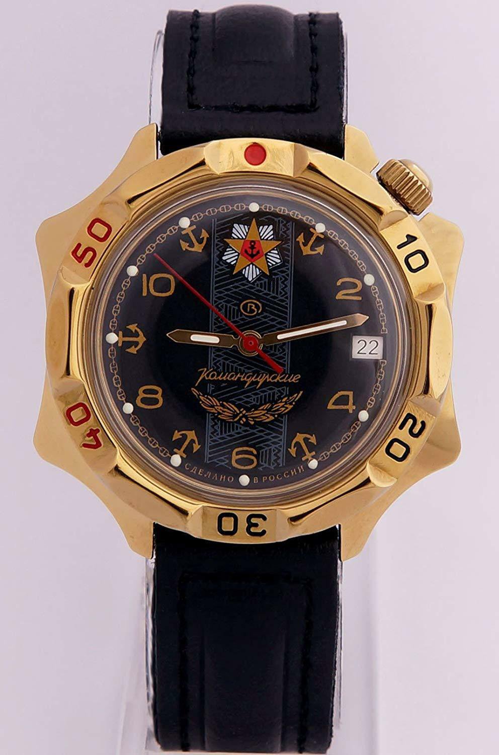 Vostok Komandirskie 539301 Military Russian Navy Force Commander Watch