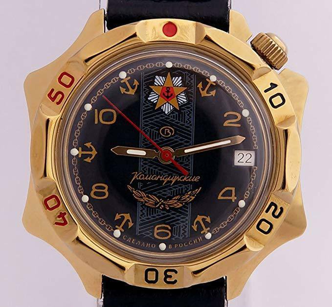 Vostok Komandirskie 539301 Military Russian Navy Force Commander Watch