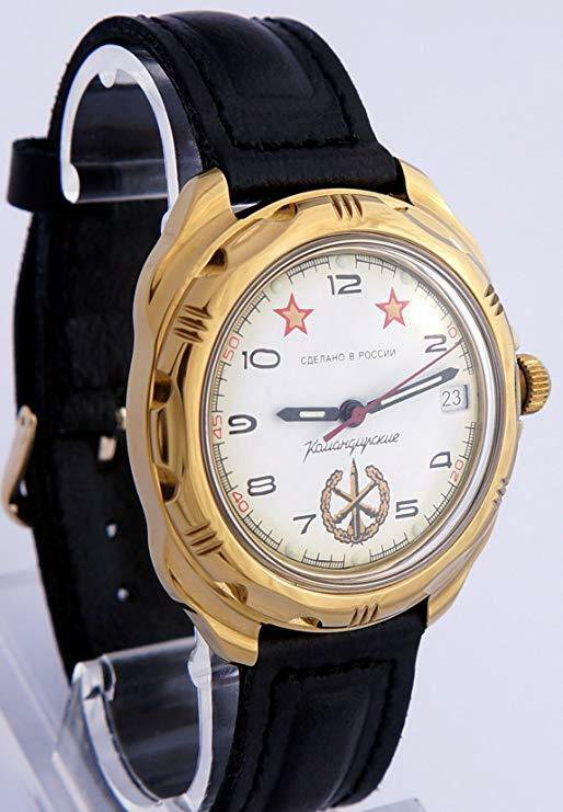 Vostok Komandirskie 219075 / 2414a Military Russian Commander Watch