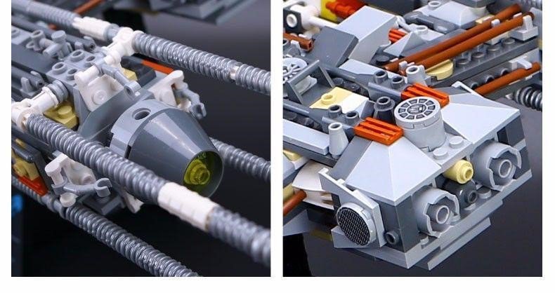 King/Lepin 05040 Y-wing Attack Starfighter UCS ( Retired 75172) 1473 ...
