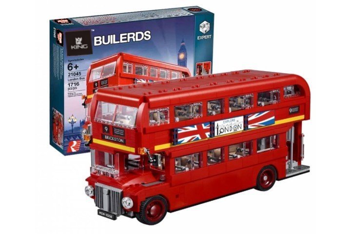 King/Lepin 21045 London Bus (10258) 1716 Pcs Building Block Set *FREE ...