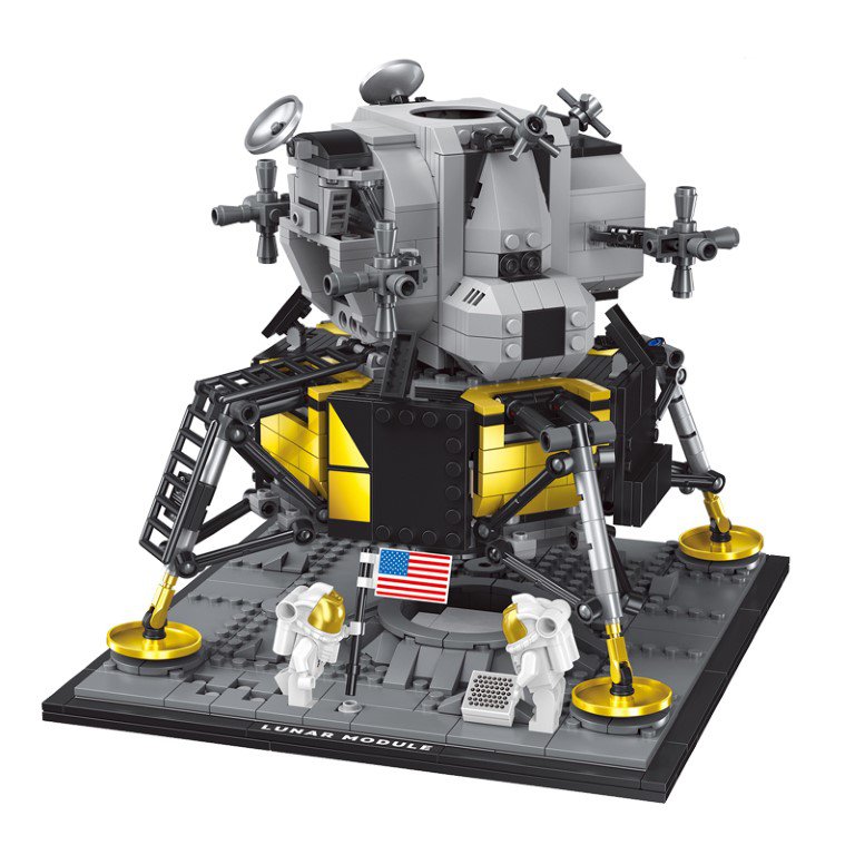 MOC 60003 NASA Apollo 11 Lunar Lander (10266) 1112 pcs Building Block ...