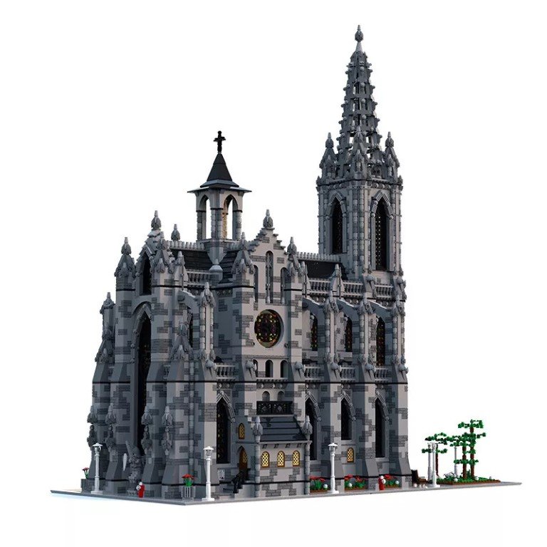 MOC 29962 Big Modular Cathedral (MOC) 21759 pcs Building Blocks Set