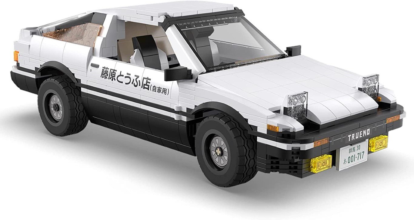 CADA C61024 INITIAL D AE86 TRUENO (MOC) 1234 pcs Building Block Set ...