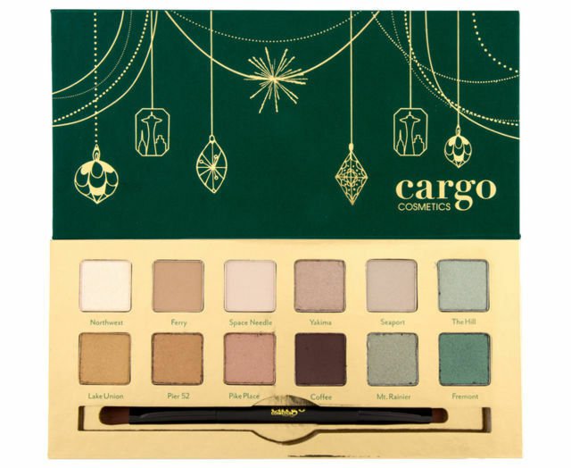 Cargo Cosmetics Emerald City Eye Shadow Palette 12 shades New in Sealed Box
