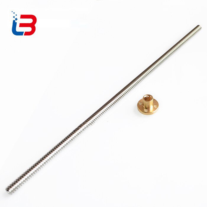 Tronxy 3D printer Z-axis screw rod with copper nuts 345mm