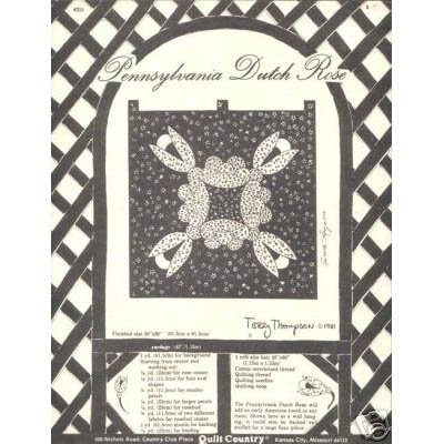 Quilt Country - Pennsylvania Dutch Rose Pattern