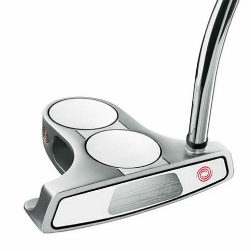 New Odyssey White Steel 2-Ball Blade Putter RH (No HC)