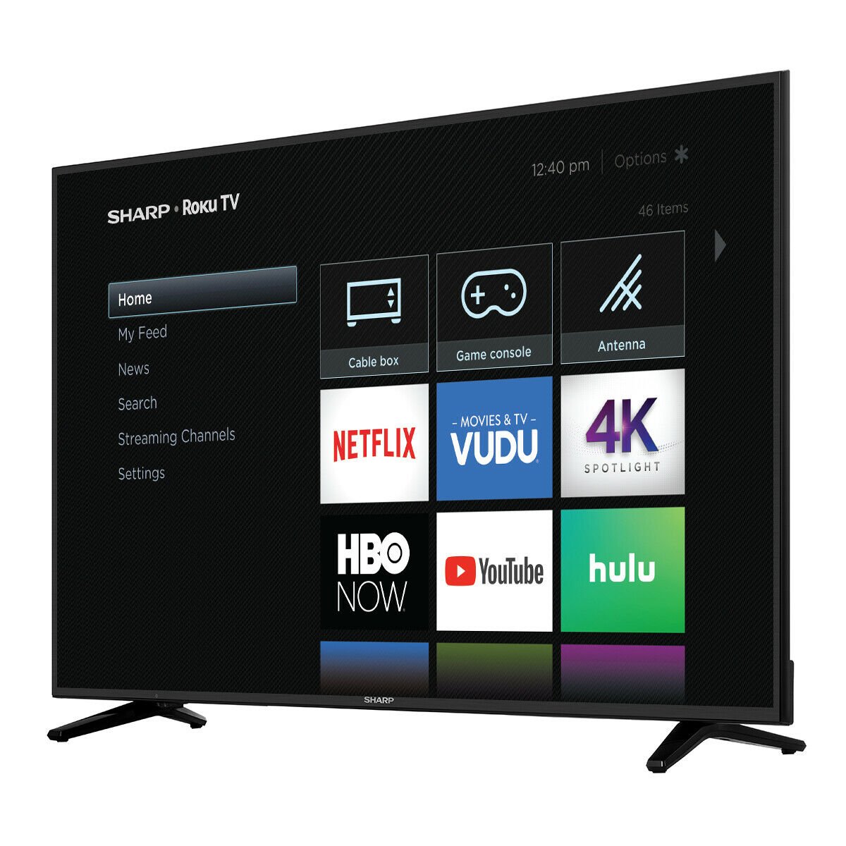 Sharp 58" Class 4K Ultra HD (2160P) HDR Roku Smart LED TV sc