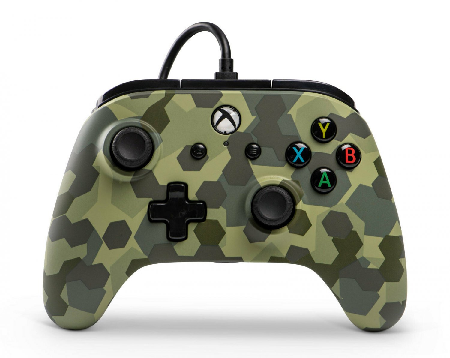 PowerA Wired Controller for Xbox One, Deep Jungle Camo, (1508487-01)