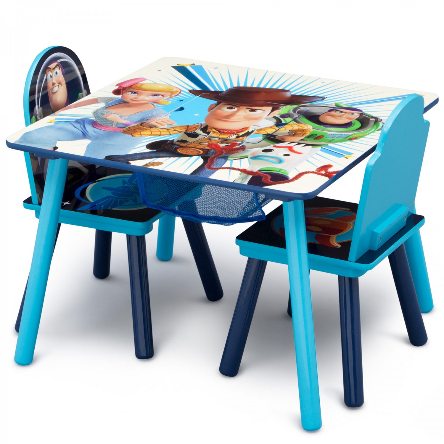 Toy Story 4 Kids Table and Chair Set with Storage by Delta Children