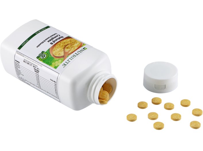 NEW NUTRILITE AMWAY Natural B Complex Contains 7 B Vitamins - 250 Tablets