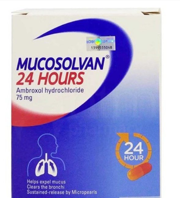 2 x Mucosolvan 75mg 24hours Capsules 10's - FS