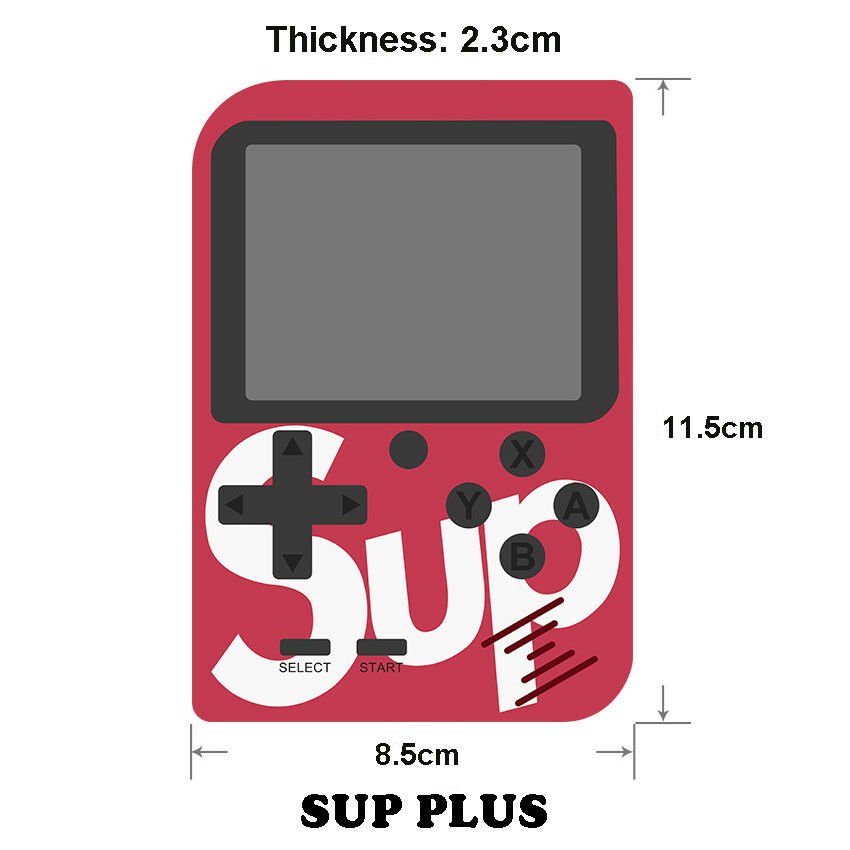 SUP PLUS Video Game Console. 400 Classic Games in 1. SUPREME + GameBoy ...